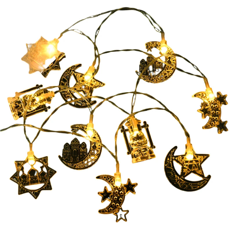 NNEOBA 1.5M EID Mubarak LED String Lights – NNE Living