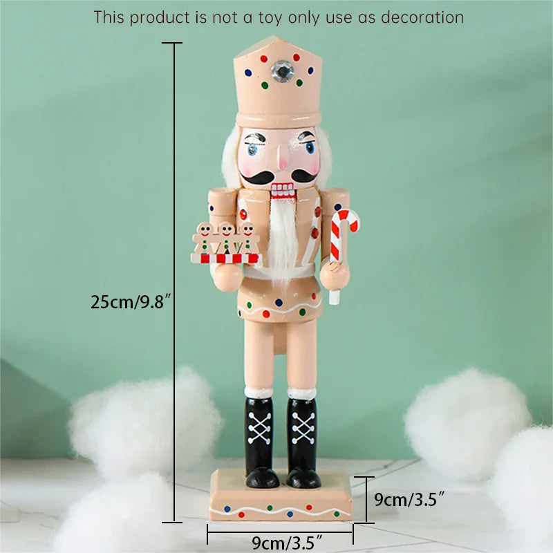 NNEOBA Wooden Nutcracker Puppet Soldier - 25CM – NNE Living