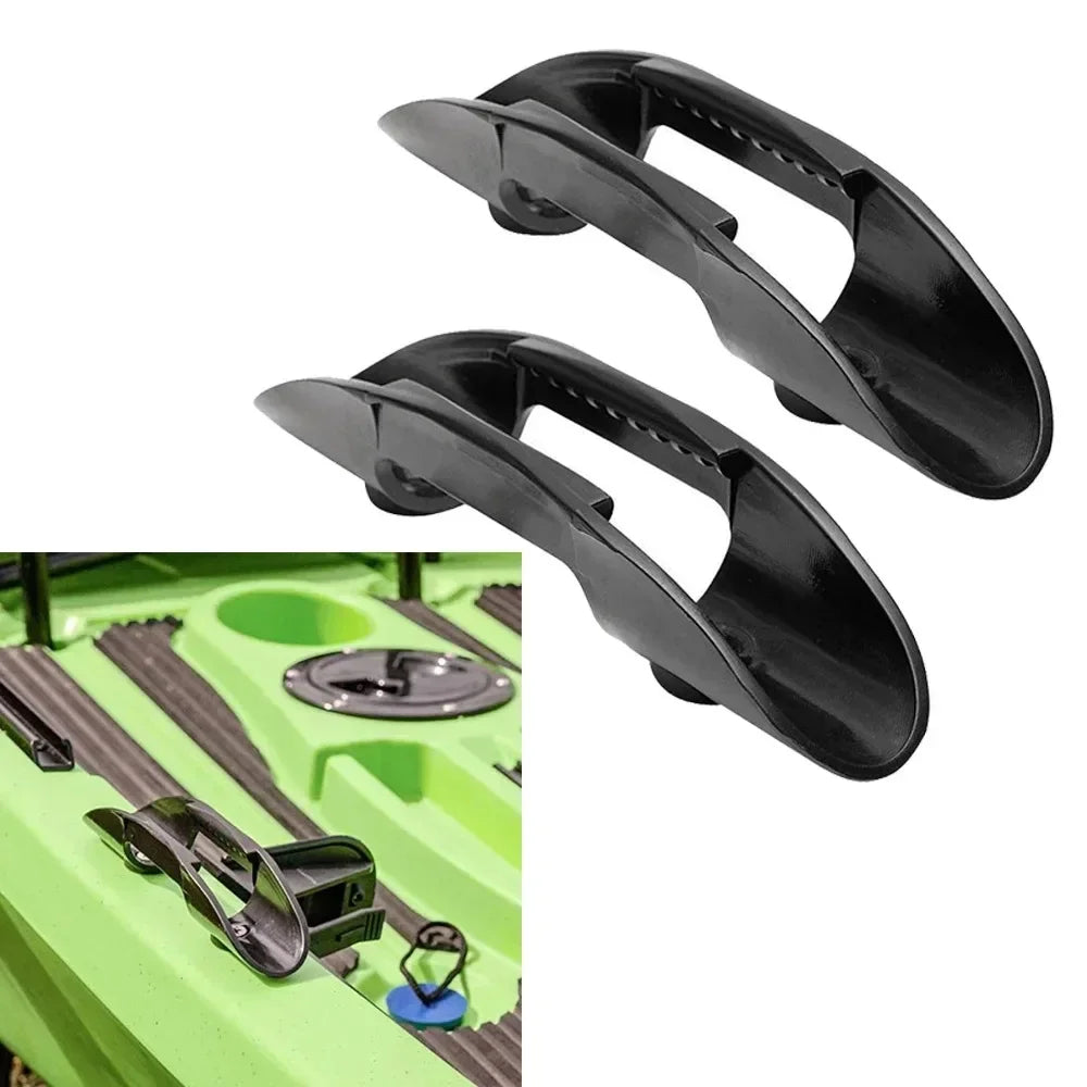 NNEOBA Kayak Canoe Paddle Holder Clips - Marine Boat Accessories 2-Pie ...