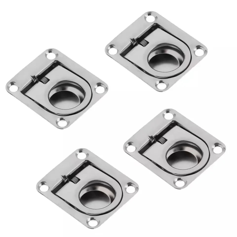 NNEOBA 4Pcs Stainless Steel Boat Recessed Hatch Pull Handle – NNE Living