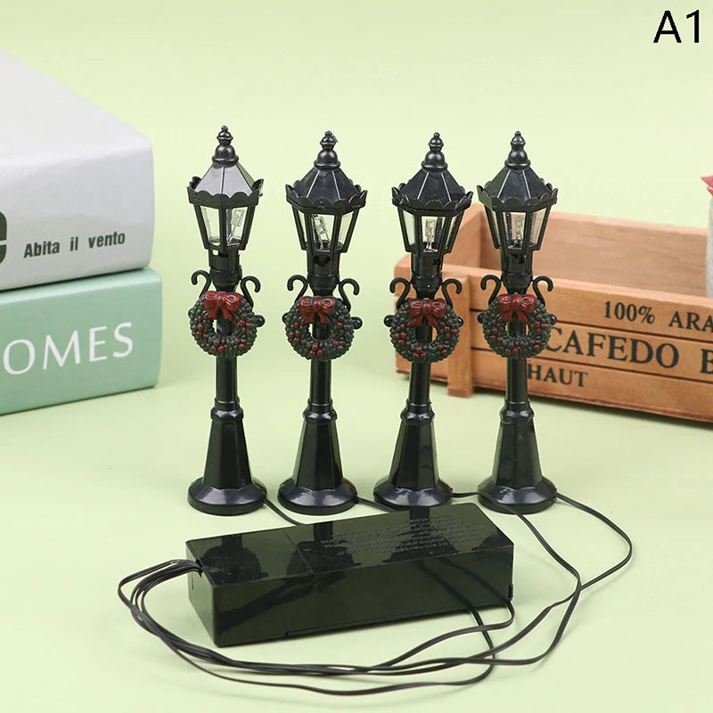 NNEOBA Mini Christmas Street Light Models Set (4 Pcs) – NNE Living