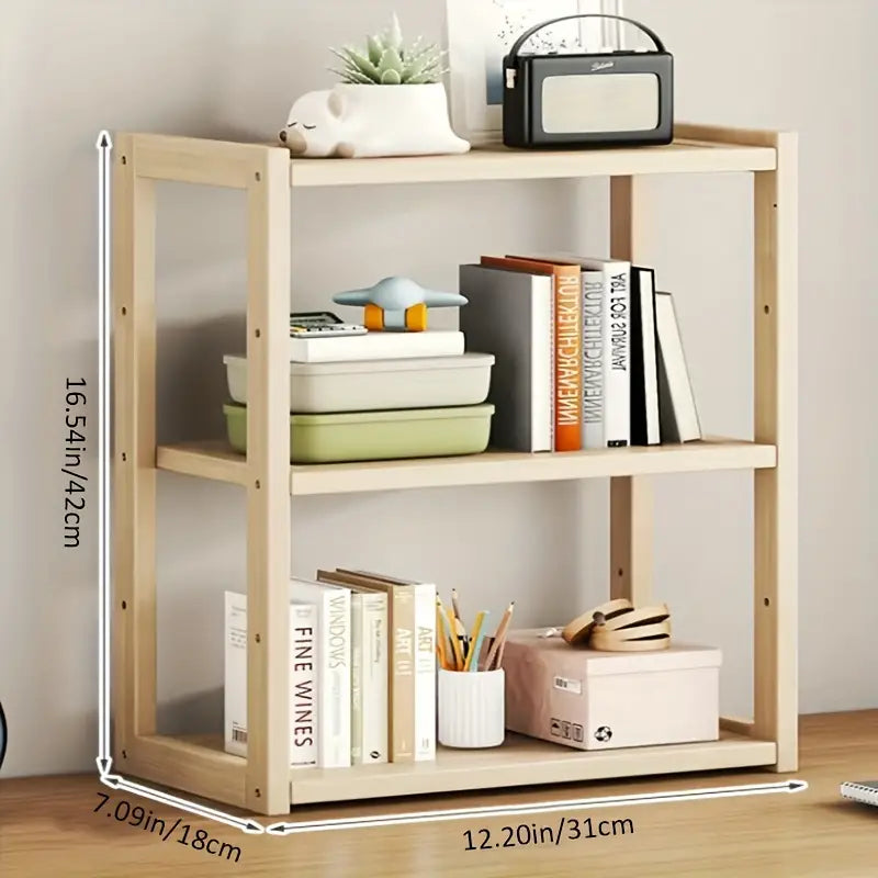 NNETM Multi-storey Wooden Bookshelves – NNE Living