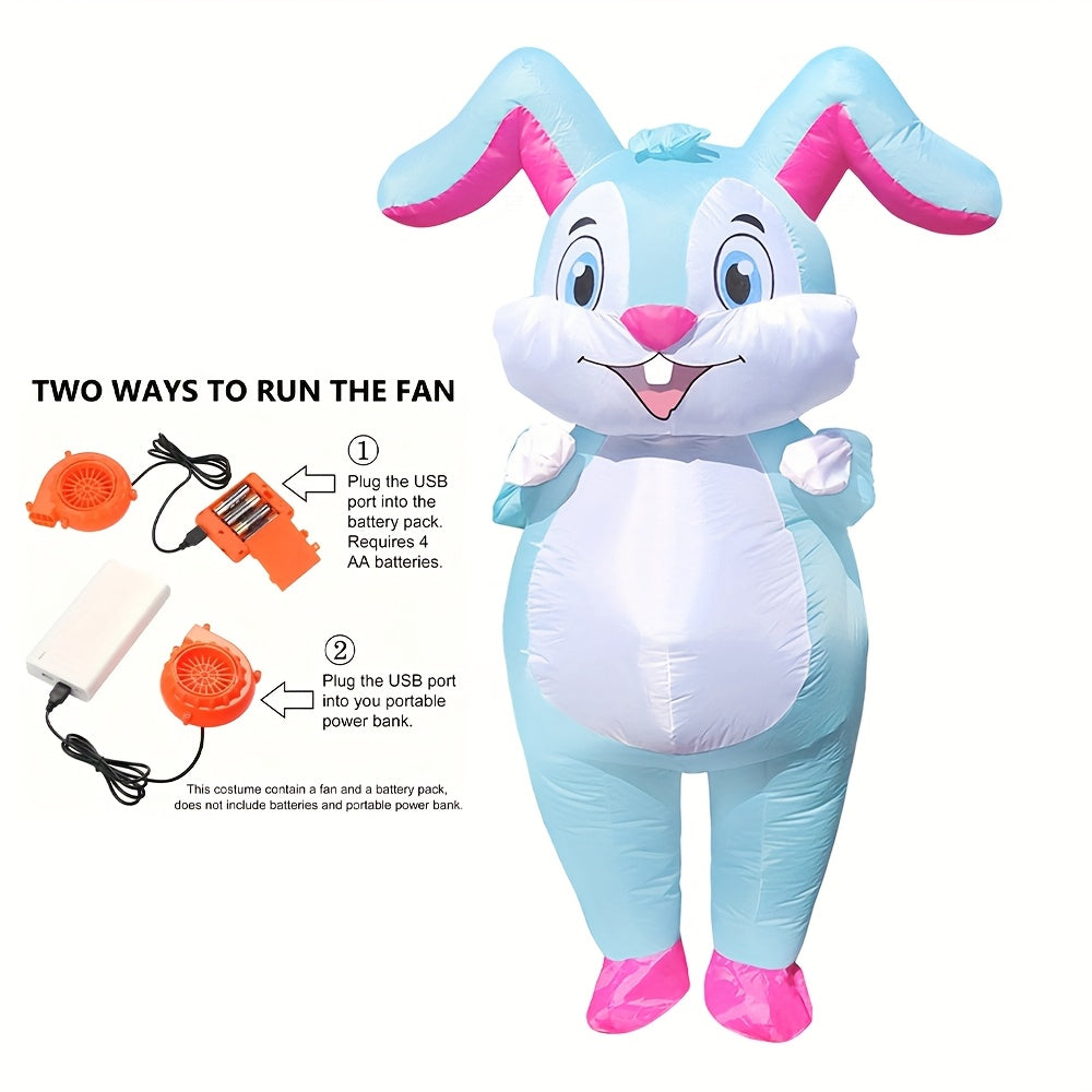 NNETM Inflatable Cartoon Rabbit Costume for Adults – NNE Living