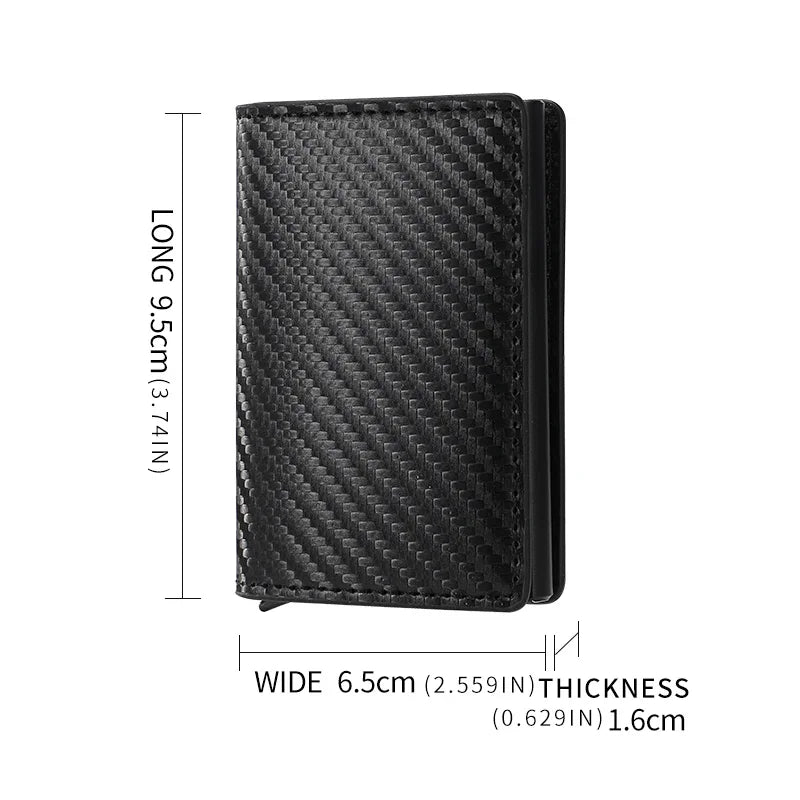 NNEOBA Carbon Fiber RFID Slim Wallet for Men – NNE Living