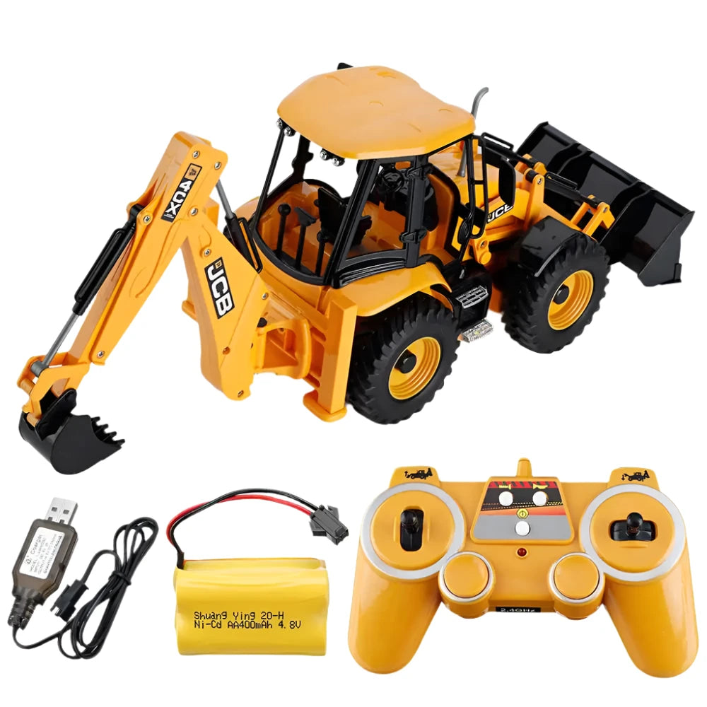 NNEOBA RC Backhoe Loader Excavator Remote Control Truck – NNE Living
