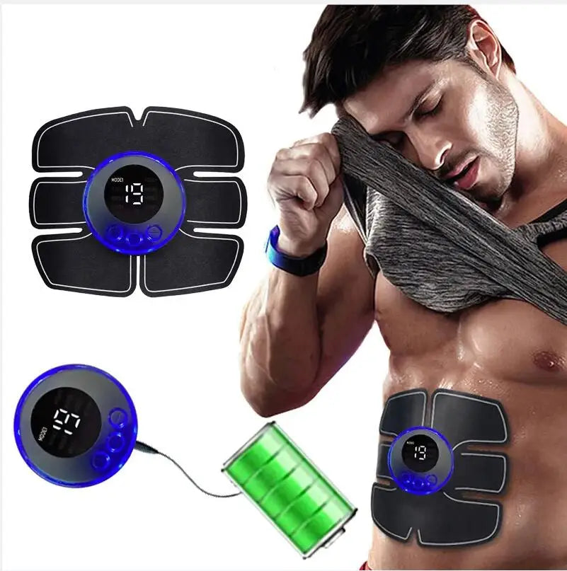 NNEOBA Abdominal Muscle Stimulator USB Rechargeable Training Patch ...