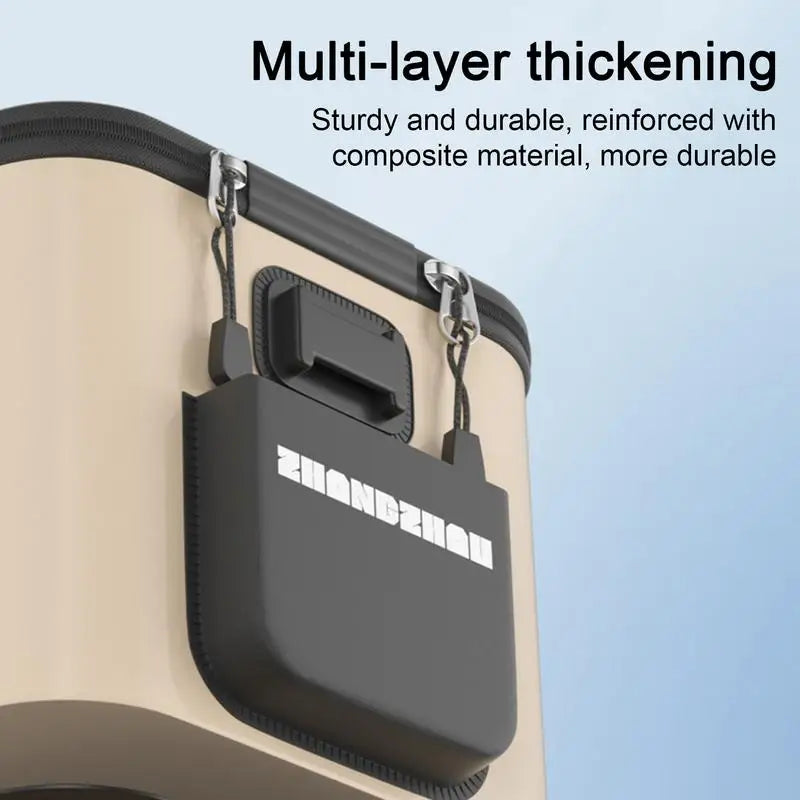 Folding Live Fish Bucket with Portable EVA Water Tank - NNEOBA – NNE Living