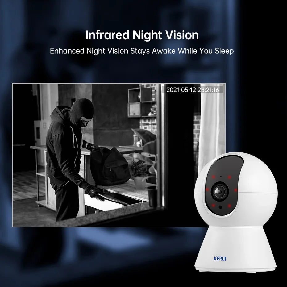 NNEOBA 8MP 4K Smart WiFi IP Camera with Auto Tracking – NNE Living