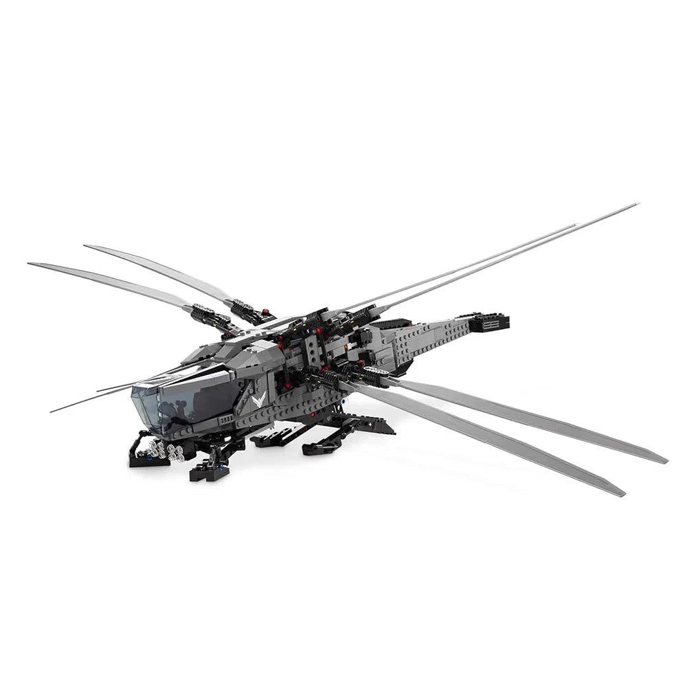 Ornithopter Building Kit – 1369-Piece Model Set (Compatible with Major ...