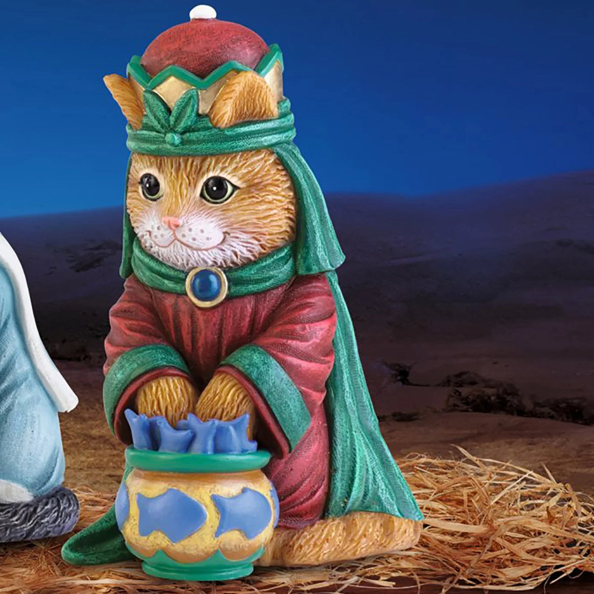 NNEOBA Nativity Royal Cats Christmas Decoration – NNE Living