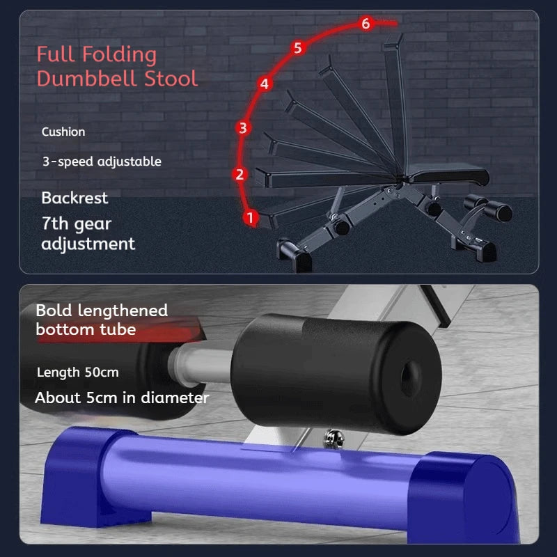 NNEOBA Foldable Multi-Function Dumbbell Bench Set – NNE Living