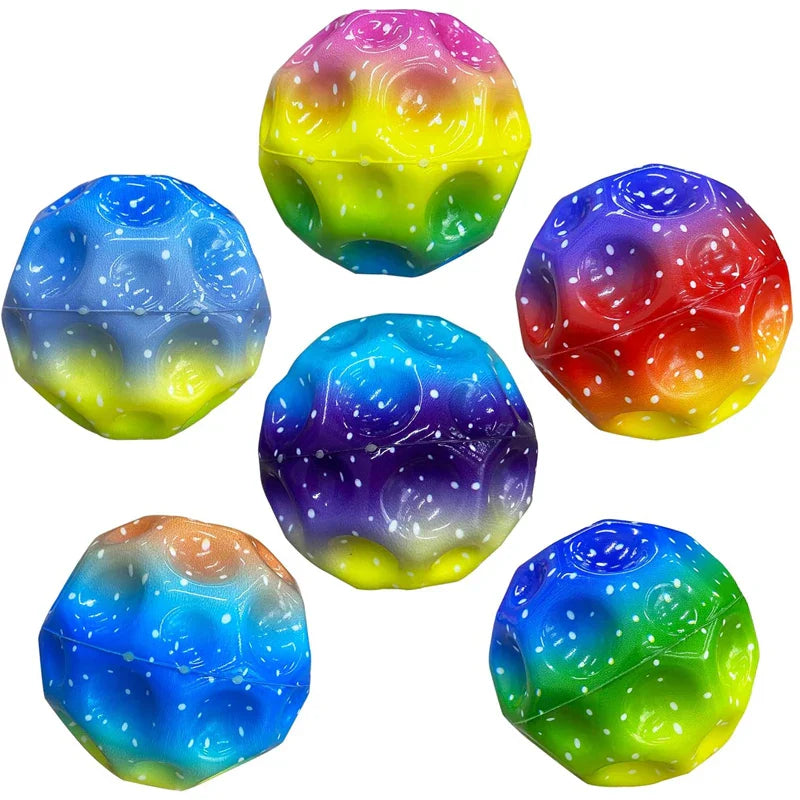 NNEOBA 3Pcs Galaxy Moon Ball Extreme High Bouncing Ball – NNE Living