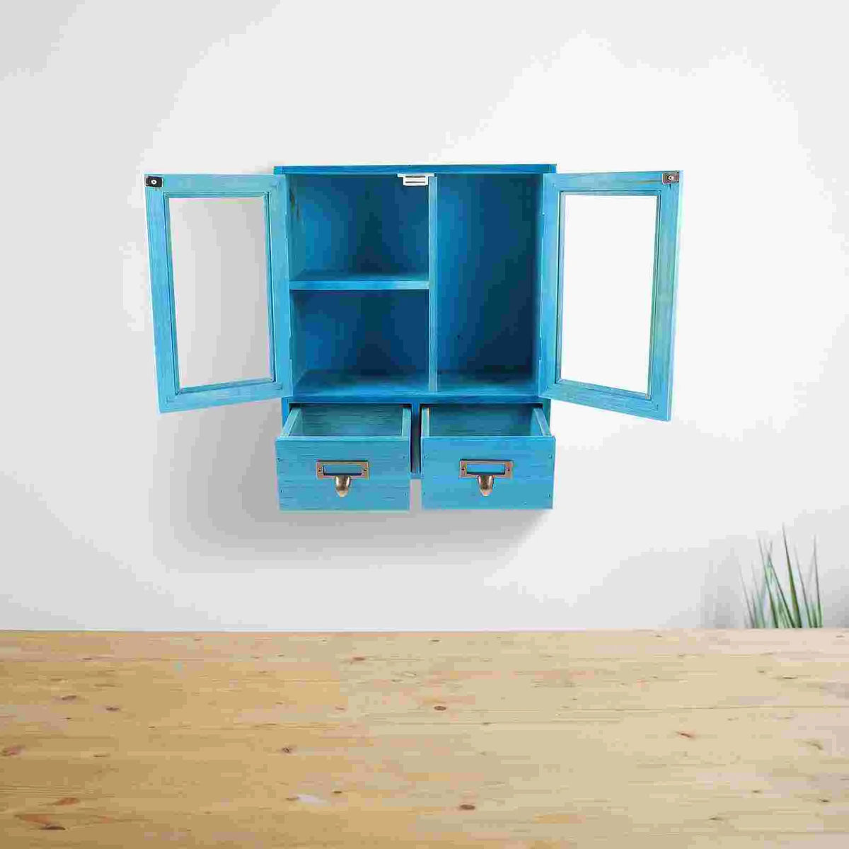 NNEOBA Vintage Wooden Decorative Wall Cabinet – NNE Living