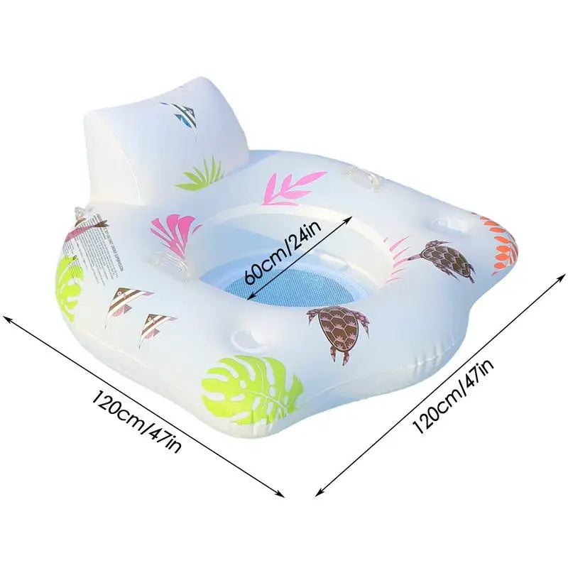 NNEOBA Light-up Inflatable Pool Float Chair – NNE Living