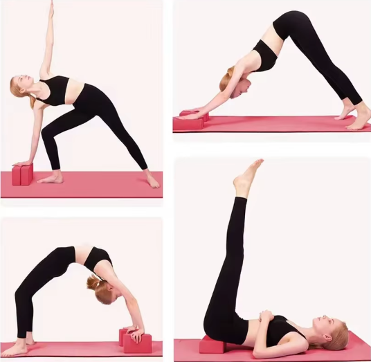 NNETM Yoga Blocks EVA Foam Building Cube (Pink) – NNE Living