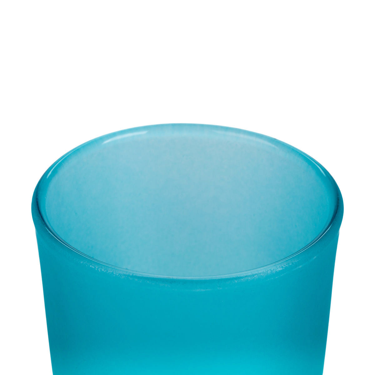 NNEDSZ 40 Pack Turquoise Frosted Glass Votive Tealight Candle Holders ...