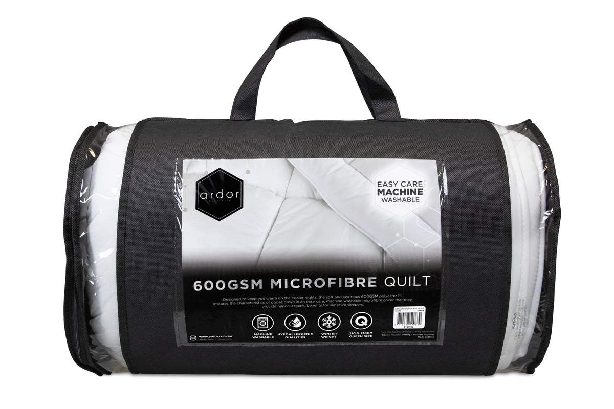 Microfibre QUILT 600GSM ROLL PACKED - DOUBLE – NNE Living