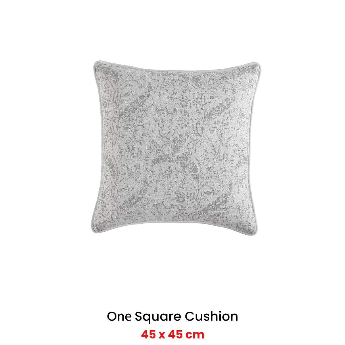 NNEDSZ Private Collection Wren Ash Square Filled Cushion 45 x 45cm ...