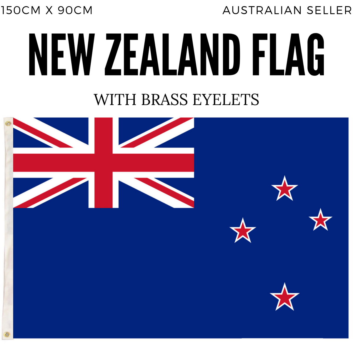 NNEDSZ New Zealand Country Flag Kiwi Heavy Duty Outdoor Maori - 150cm ...