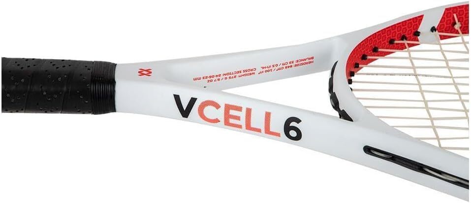 VOLKL V-CELL 6 Tennis Racquet - Fully Strung Racket & Free Dampener ...