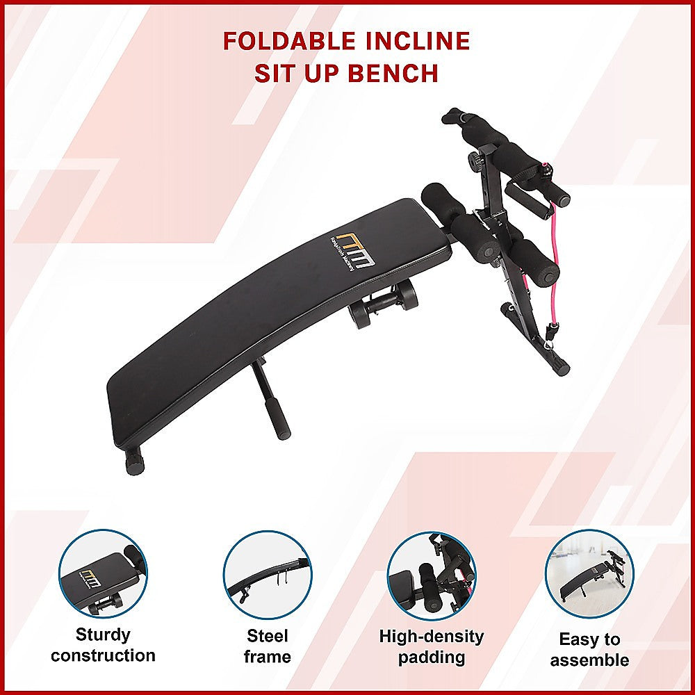 Foldable Incline Sit Up Bench – NNE Living