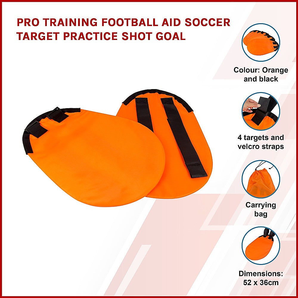 NNEDSZ Pro Training Football AID Soccer Target Practice Shot Goal – NNE ...