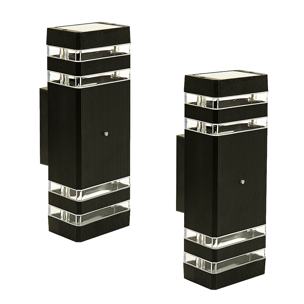 NNEDSZ Modern 12" LED Up Down Wall Light dual Lamp Fixtures Outdoor Du ...