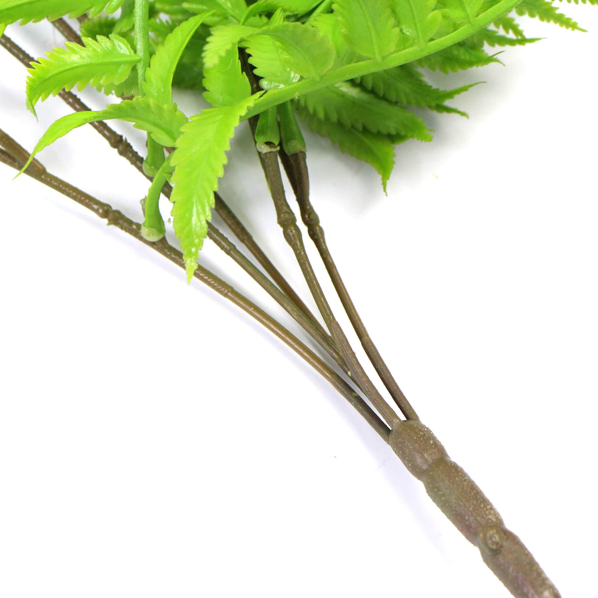 NNEDSZ Artificial Hanging English Fern (Two-Tone) Foliage UV Resistant ...