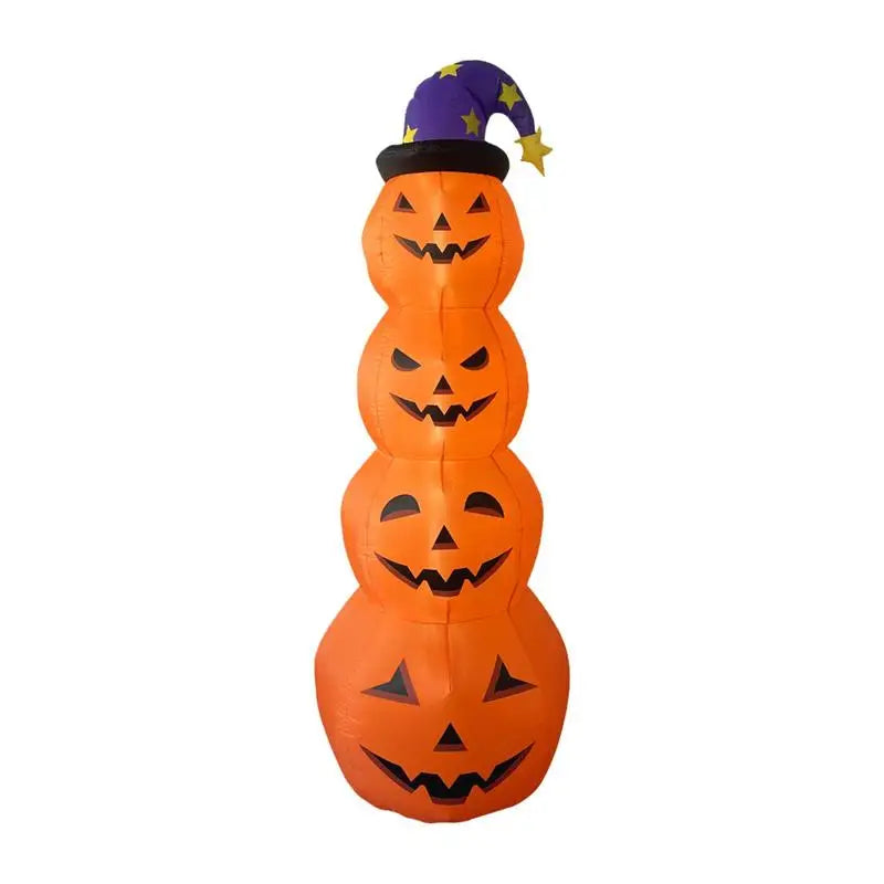 NNEOBA Halloween Inflatable LED Wizard Pumpkin Yard Decoration – NNE Living