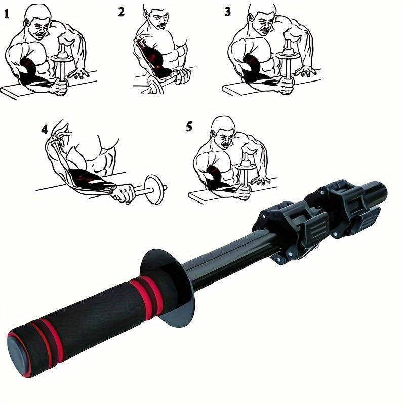 NNETM Adjustable Dumbbell Handles for Arm & Forearm Strength Training ...