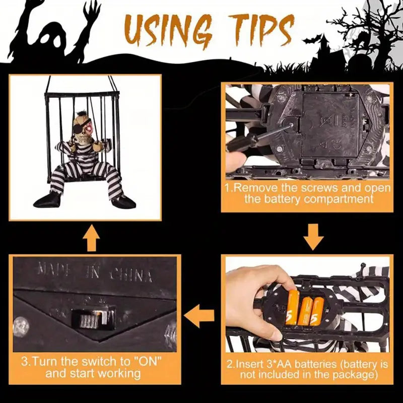 NNETM Spooked Specter Symphony: The Cage Ghost's Lament – NNE Living