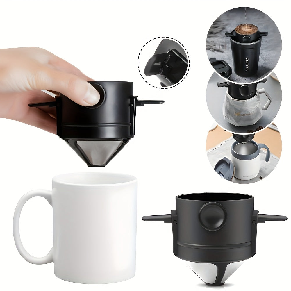NNETM Portable Coffee Dripper Stainless Steel Reusable Filter – NNE Living