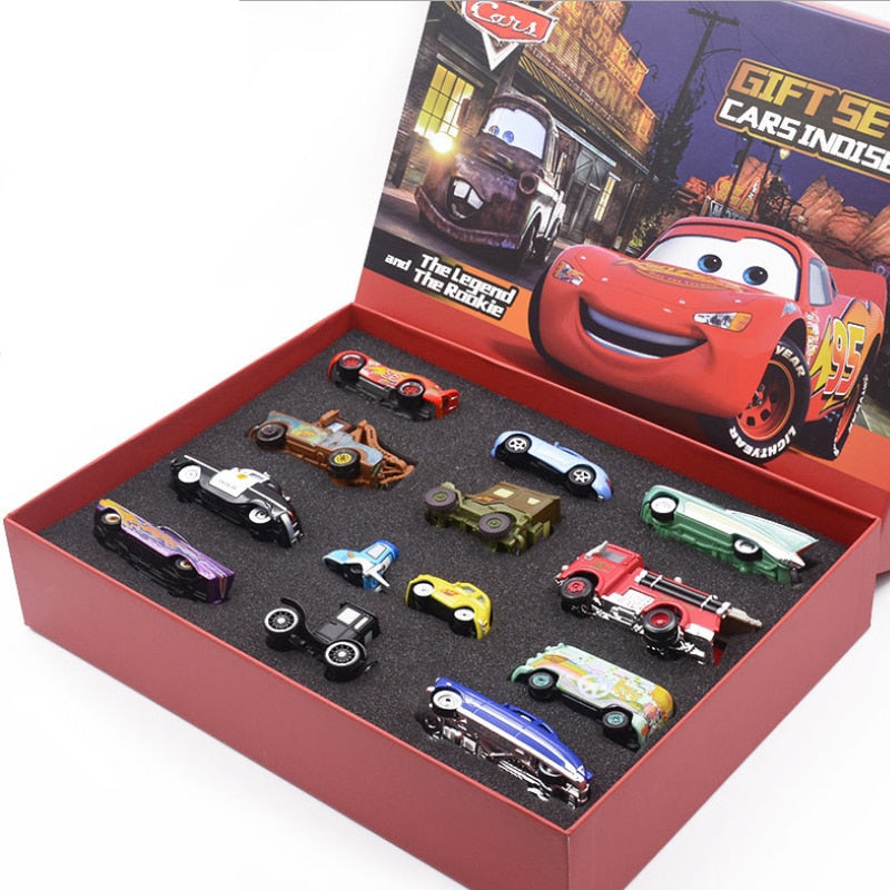 NNEOBA Pixar Cars 3 Metal Diecast Car Model Toy Gift Set Lightning McQ ...