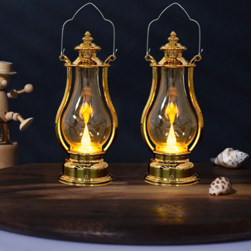 NNEOBA LED Retro Portable Oil Lamp Night Light – NNE Living