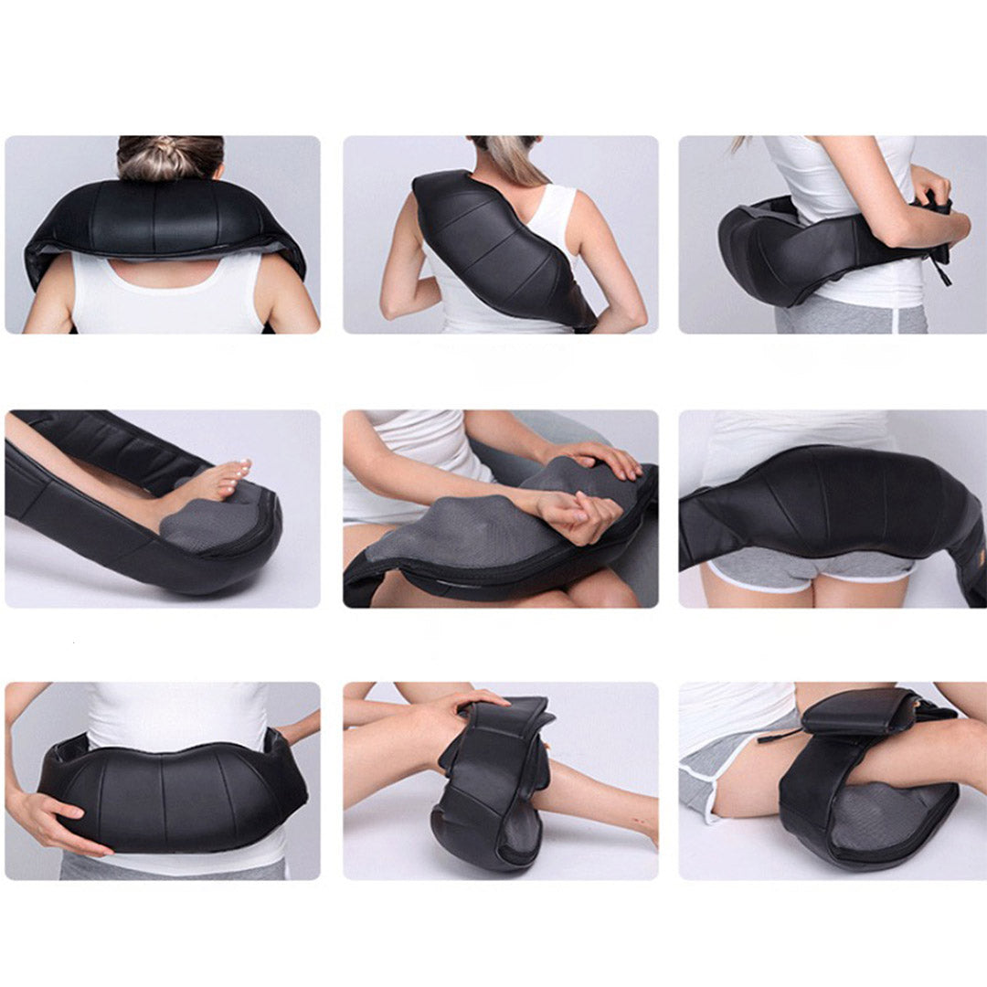 NNEAGS 2X Electric Kneading Back Neck Shoulder Massage Arm Body Massag ...
