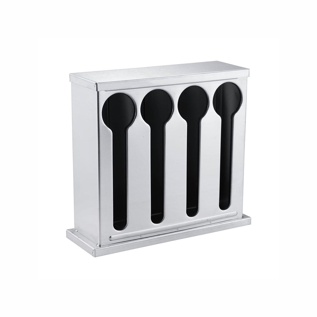 NNEAGS 2X Stainless Steel Buffet Restaurant Spoon Utensil Holder Stora ...