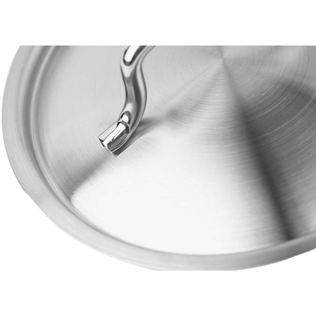 NNEAGS 35cm Top Grade Stockpot Lid Stainless Steel Stock pot Cover ...