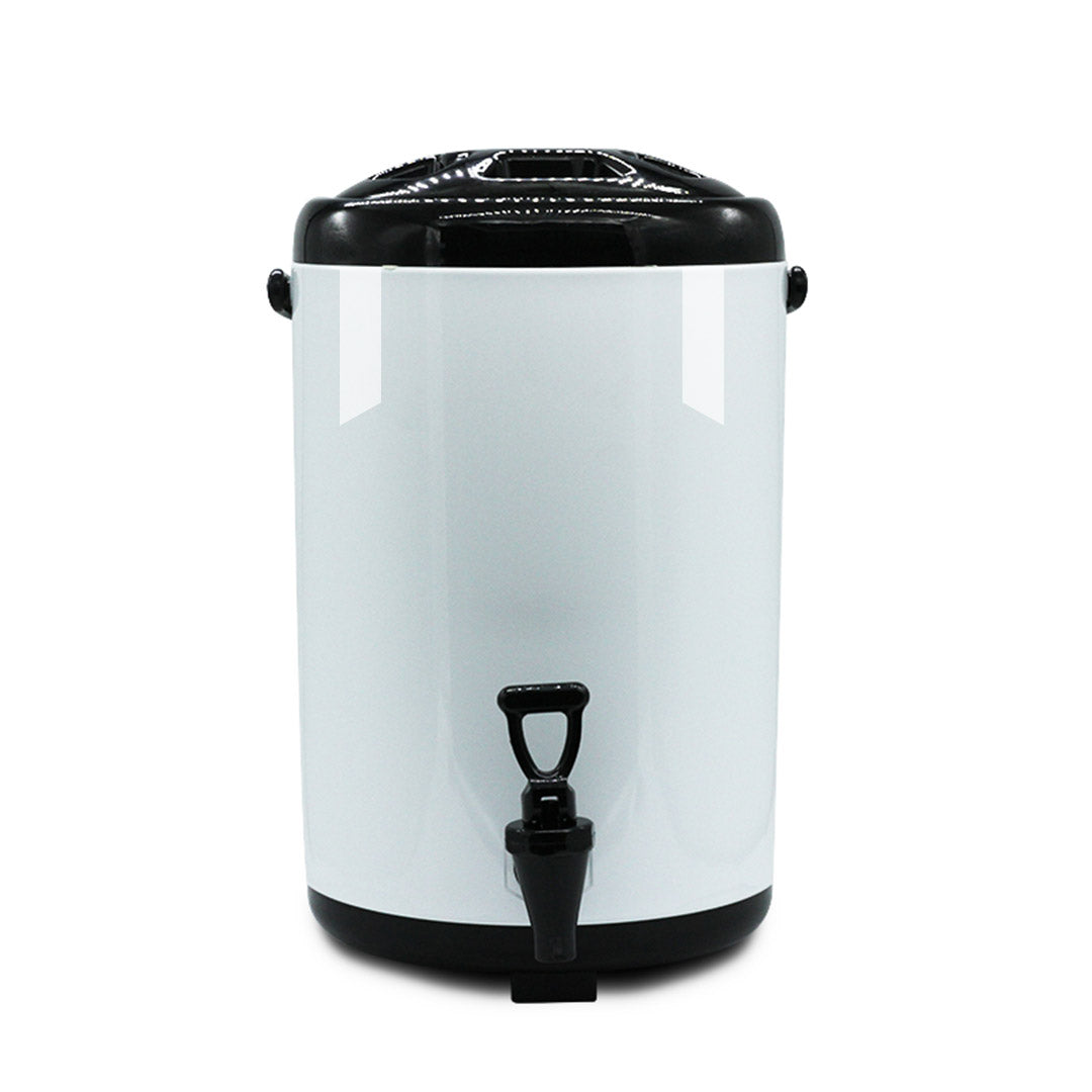 NNEAGS 2X 16L Stainless Steel Insulated Milk Tea Barrel Hot and Cold B ...
