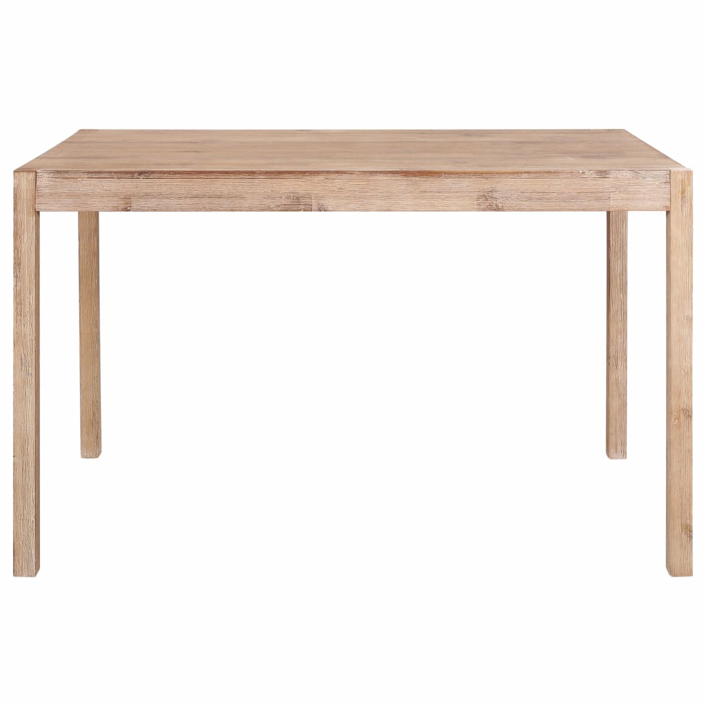 NNEVL Dining Table 120x70x75 cm Solid Acacia Wood – NNE Living