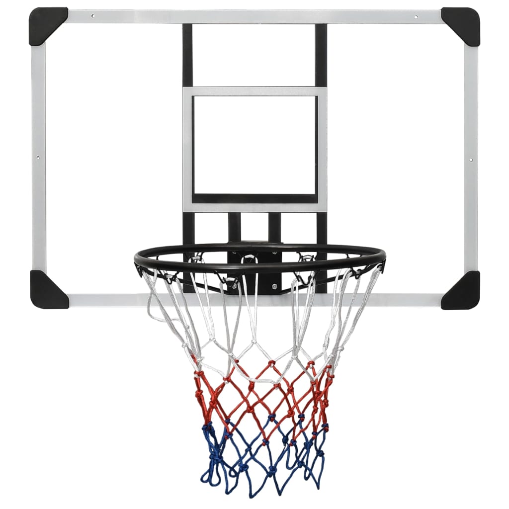 NNEVL Basketball Backboard Transparent 90x60x2.5 cm Polycarbonate – NNE ...