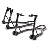 NNEMB Motorcycle Stands Front & Rear Heavy-Duty Motorbike Lift Paddock ...
