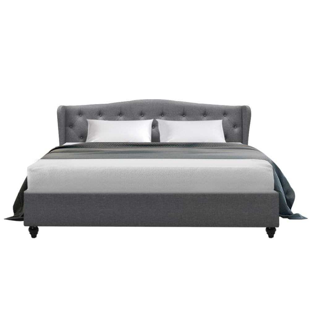 NNEDSZ Pier Bed Frame Fabric - Grey King – NNE Living