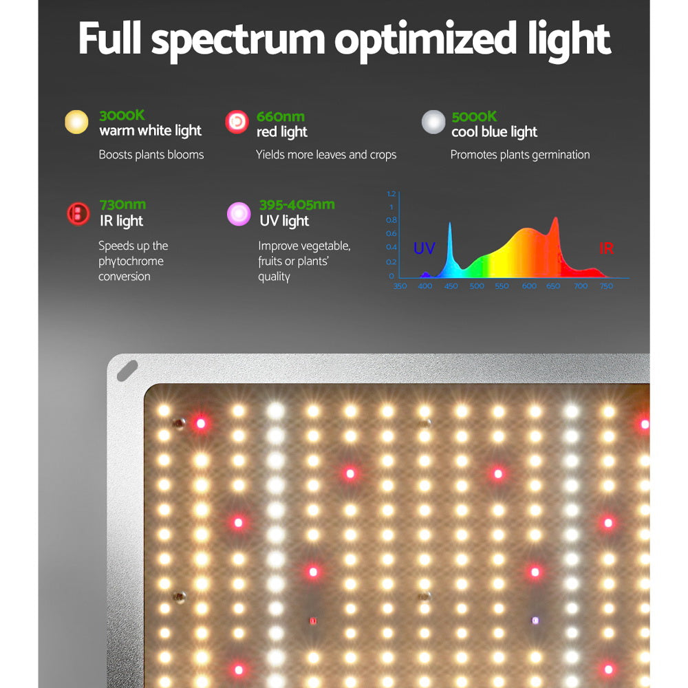NNEDSZ 4500W LED Grow Light Full Spectrum Indoor Veg Flower All Stage ...