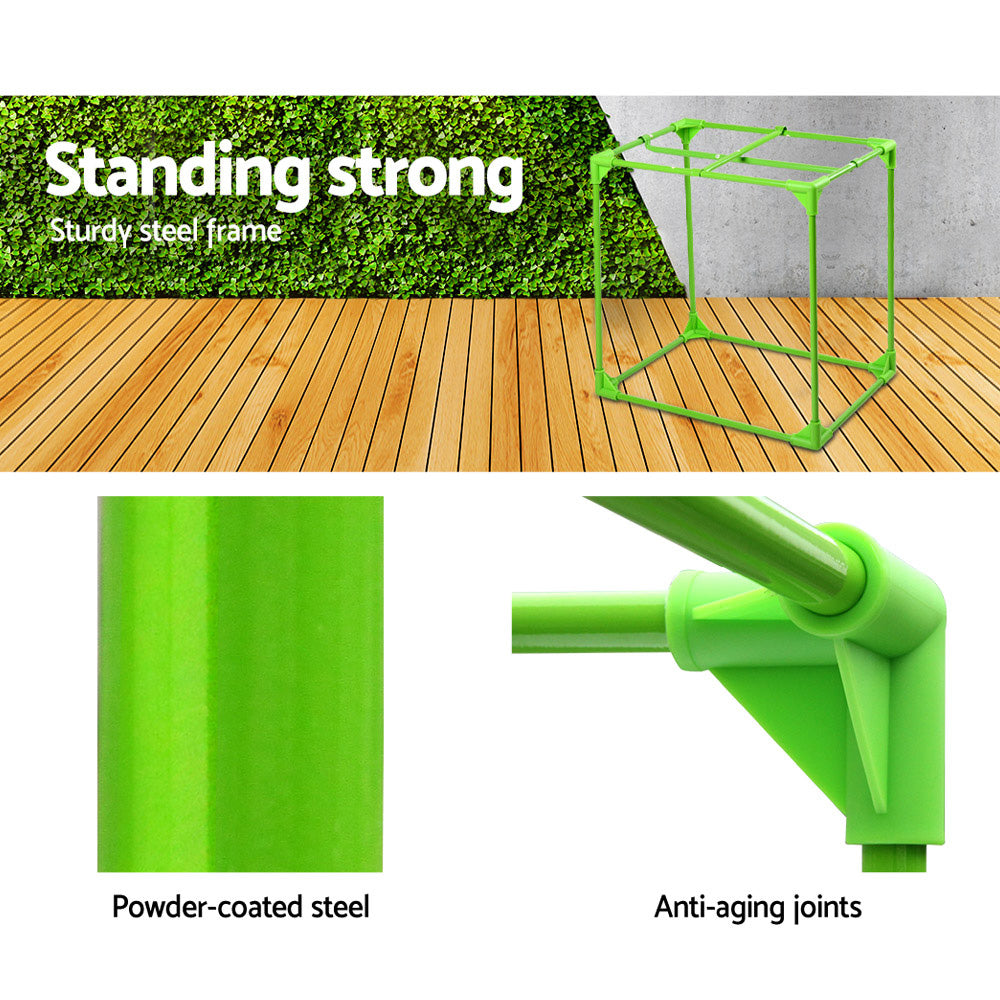 NNEDSZ Grow Tents Hydroponics Plant Tarp Shelves Kit 60 x 40 x 60cm ...