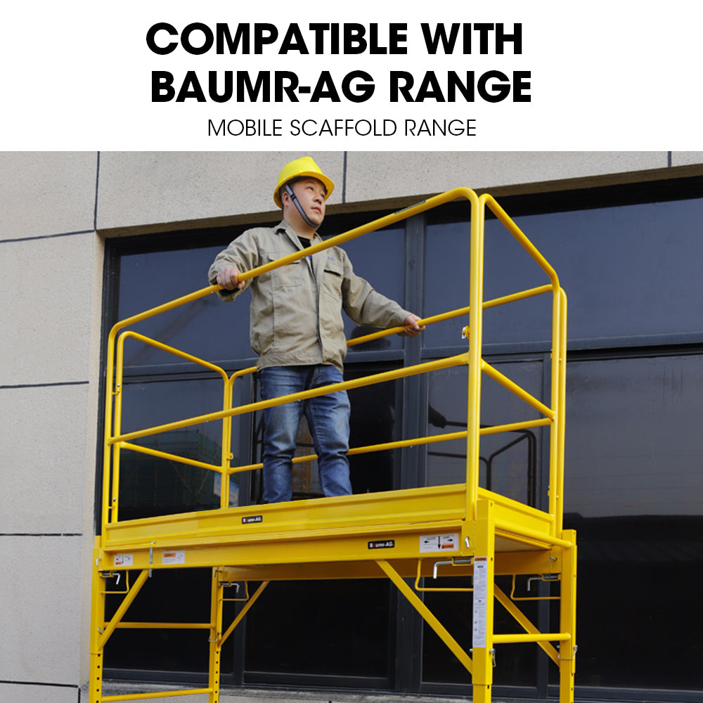NNEMB Safety Guard Rail for Adjustable Mobile Scaffold – NNE Living