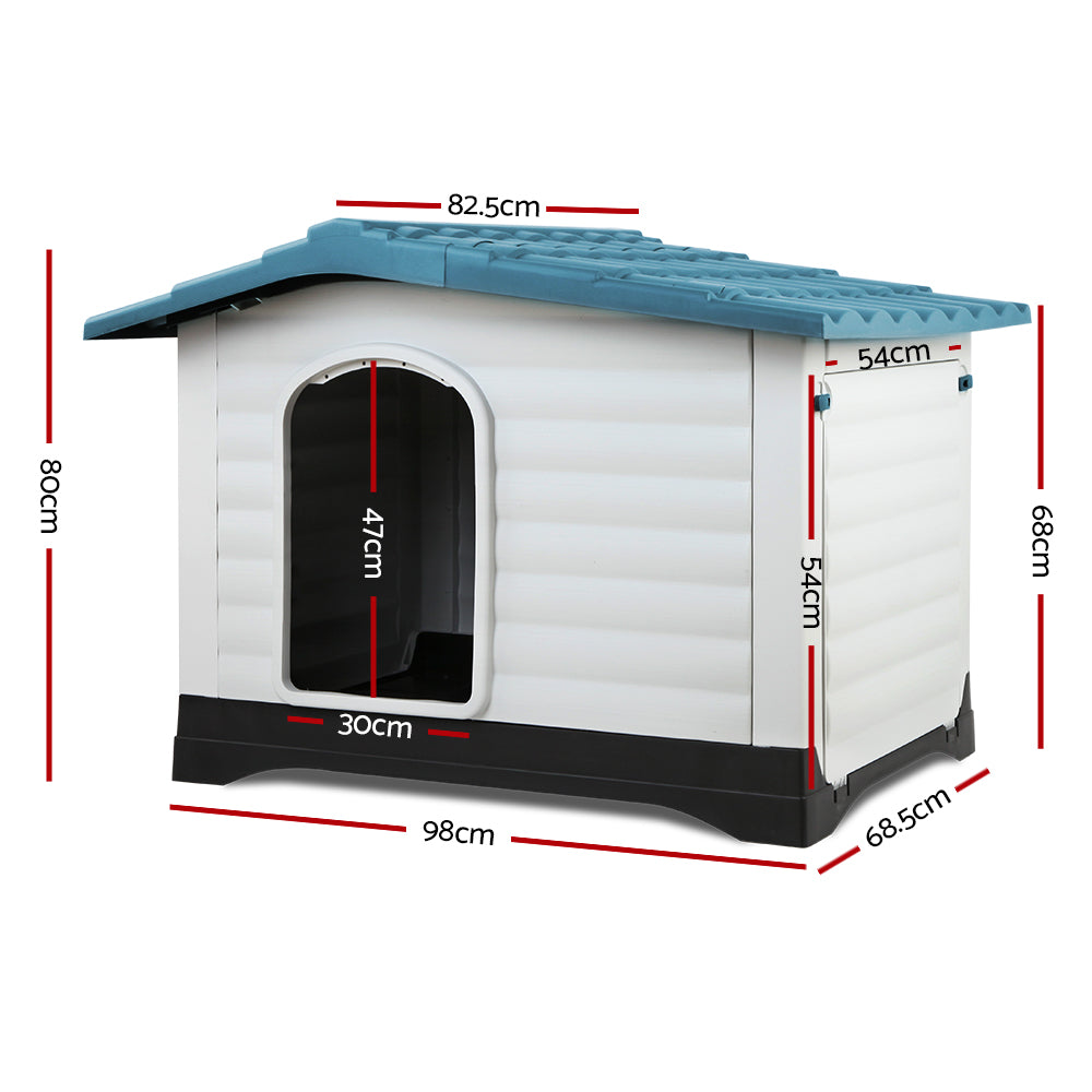 NNEDSZ Weatherproof Pet Kennel - Blue – NNE Living