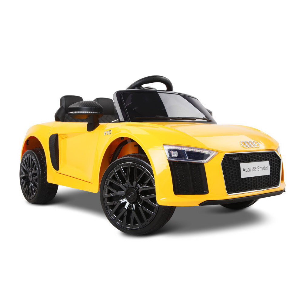 NNEDSZ Kids Ride On Audi R8 - Yellow – NNE Living