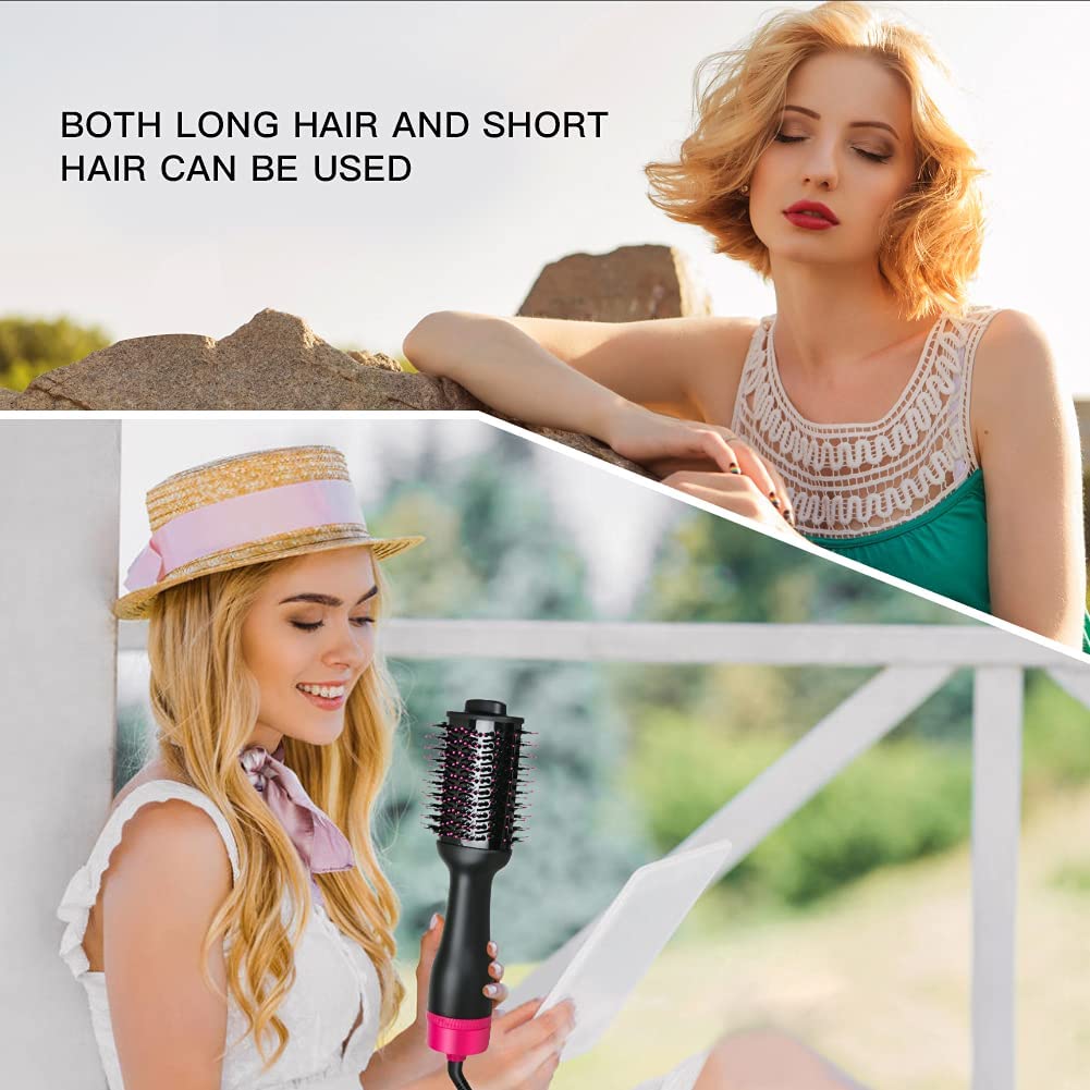 NNEDSZ -Step Hair Dryer Negative Ion Anti-Frizz Blowout for Drying,Str ...