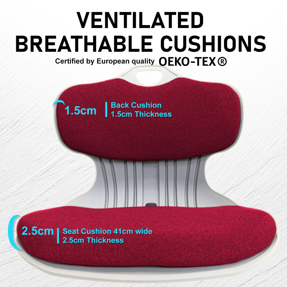 NNEDSZ Red Slender Chair Posture Correction Seat Floor Lounge Stackabl ...
