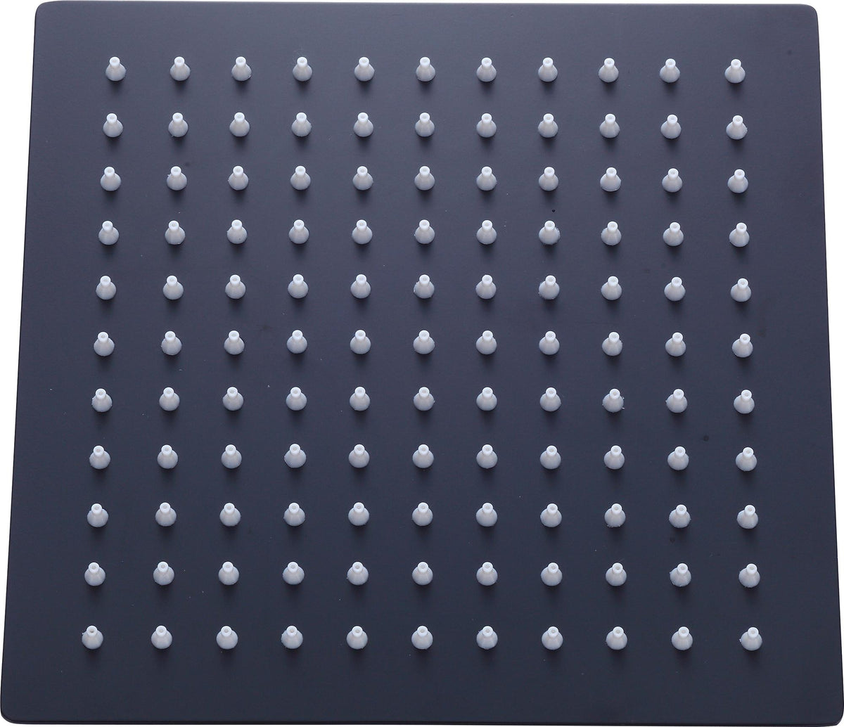 NNEDSZ Shower Head Square 304SS Electroplated Matte Black Finish – NNE ...